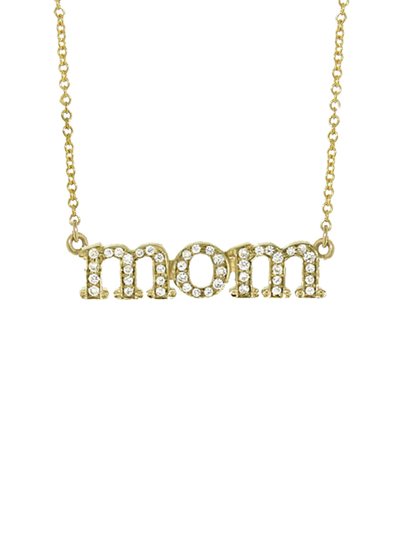 Diamond Mom Yellow Gold Necklace | Jennifer Meyer | Ylang 23